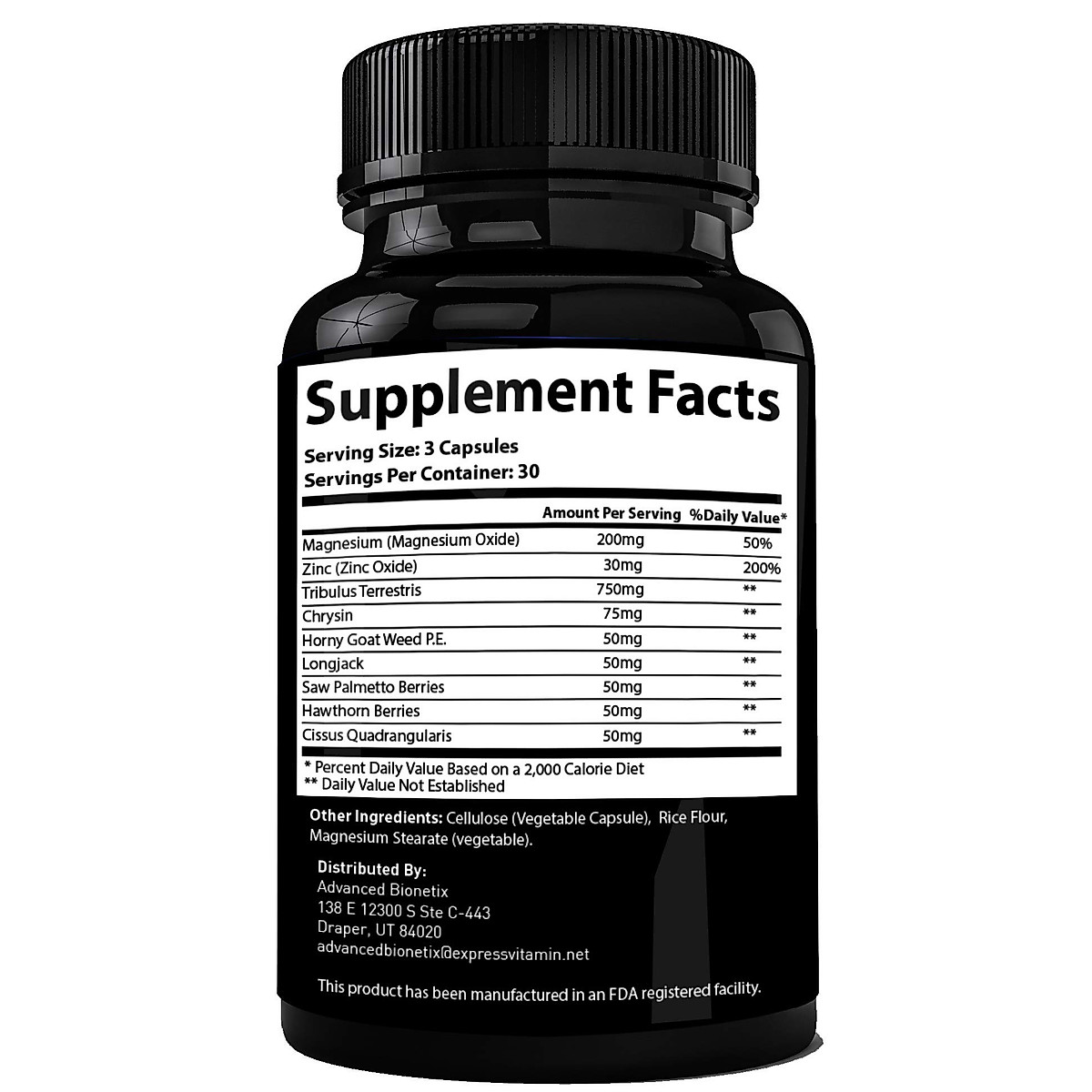 Testosterone Booster Male Enhancement. #1 Recommended by Men Over the Age of 40* Increase Desire, Energy, Lean Muscle. Melt Away Fat with Zinc, Tribulus, Tongkat Ali, Horny Goat Weed & More