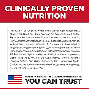 Hill's Science Diet Dry Cat Food, Adult, Chicken Recipe, 7 lb. Bag