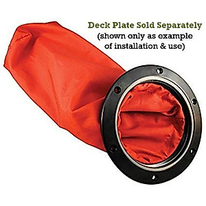 Sea-Lect Designs 6" Deck Plate Bag w/Stainless Steel Ring