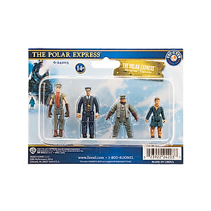 Lionel Warner Brothers The Polar Express Four Piece Miniature People Pack Model Train Accessory (624203)