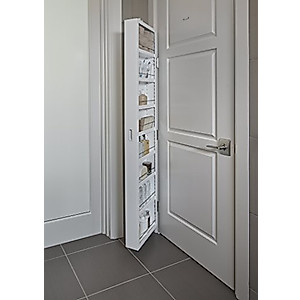 Cabidor Classic | Behind The Door | Adjustable | Medicine Cabinet, Kitchen Cabinet, & Bathroom Storage Cabinet