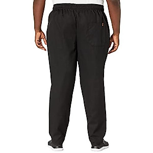 Red Kap Baggy Chef Pants Black LG