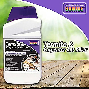 Bonide Termite & Carpenter Ant Killer, 32 oz Concentrated Insect Killer, Long Lasting Treatment for Lawn & Home