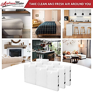 HPA300 HEPA Filter R Replacement for Honeywell HPA300 HPA200 HPA100 HPA090 Series Air Purifier, Compatible with HRF-R3 & HRF-R2 & HRF-R1, 9-Pack