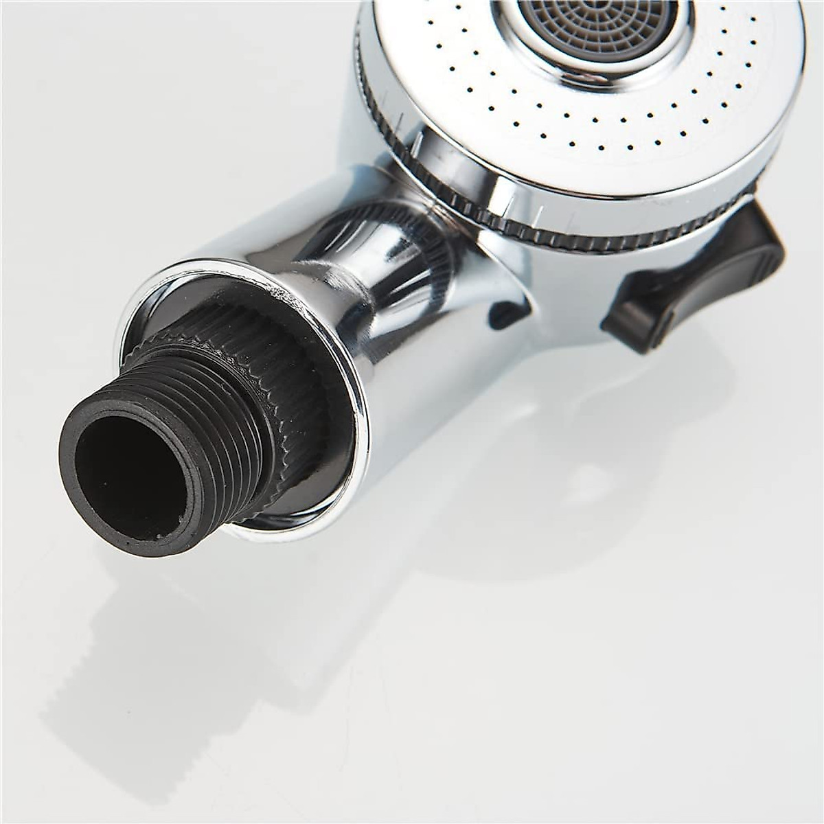 Weirun Salon Shampoo Bed Bowl Sink Basin Faucet or Backwash Unit,Shampoo Bowl Faucet with Hose and Shower Spray Head Wash Hair Sprayer,Chrome