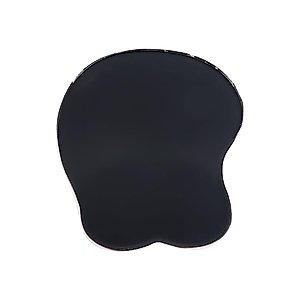 Vctitil Ergonomic Mouse Pad with Wrist Support, Mouse Pad with Wrist Rest for Gaming Working, Gel Mouse Pads with Non-Slip Pu Base(Blue)
