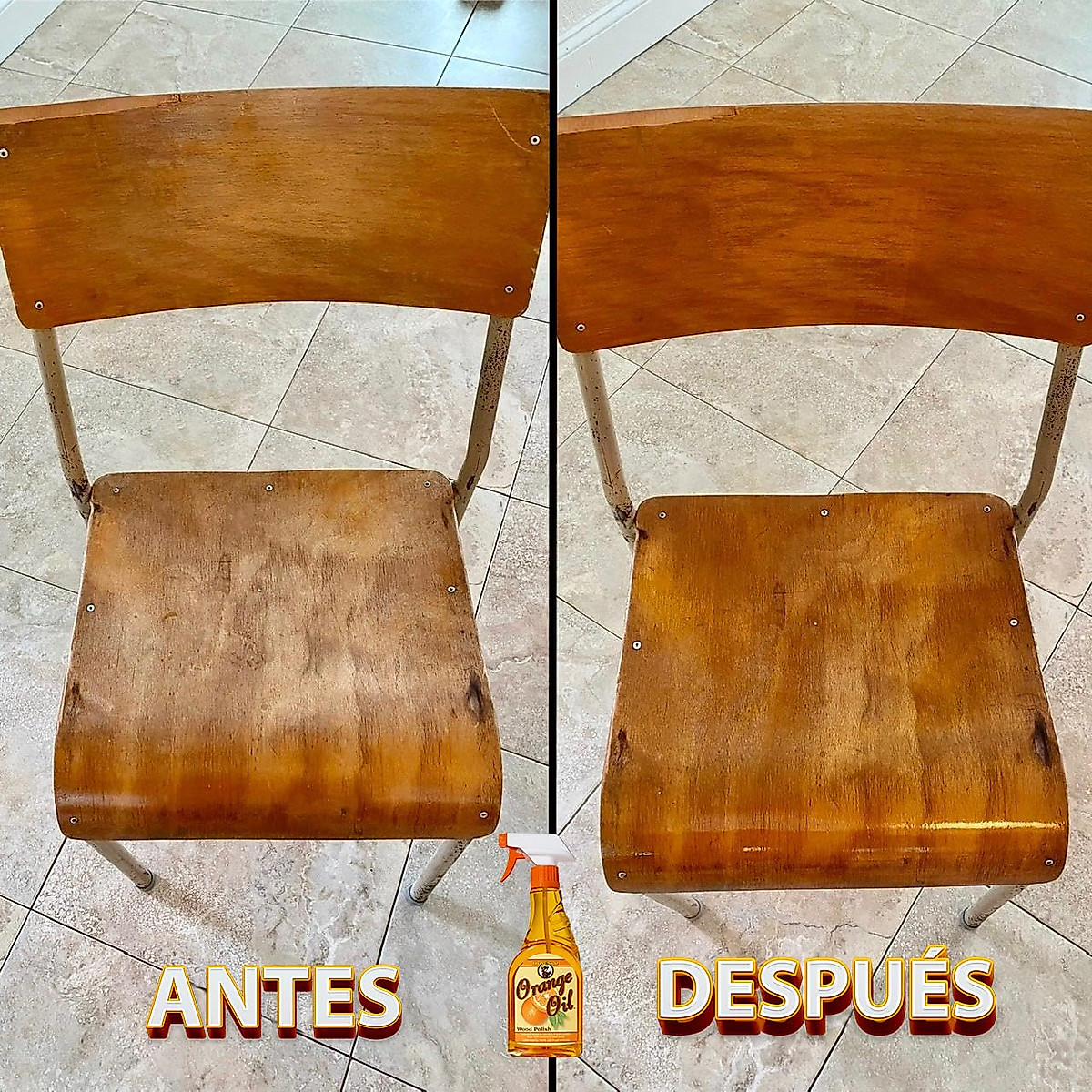 Howard Products ORS016 Orange Oil Wood Polish, 16 oz