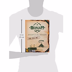 Matagot Captain Sonar Operation Dragon Board Game Expansion | Cooperative Strategy Game Submarine Adventure Game | for Adults and Teens | Ages 14+ | 2-8 Players | Average Playtime 45 Minutes | Made