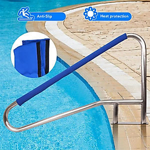 54" x 36" Pool Handrail - Sturdy and Safe Swimming Pool Stair Handle for Easy Access