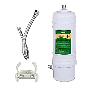 Hansing Full Flow Under Sink Water Filter, 13K Gallons Direct Connect Under Counter Drinking Water Filtration System, Removes Chlorine, Chloramine, Lead, Heavy Metals, Odors, Bad Tastes and More