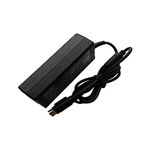 UpBright 4-Pin DIN AC/DC Adapter Replacement for AKAI LCT2060 LCT 2060 20in 20" LCD TV Switching Mode Universal Power Supply Cord Cable PS Battery Charger Mains PSU (with 4-Prong Connector)