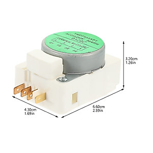 Defrost Timer Fridge Accessory Refrigerator Defrost Timing Tool Kitchen Supply Refrigerator Supplies Fridge Supplies Kitchen Gadgets Freezer Part Refrigerator Replacing Parts