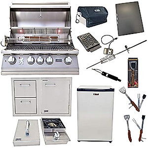 Lion Premium Grills 32-inch Natural Gas package deals (Best of Backyard) (Package Deal F)
