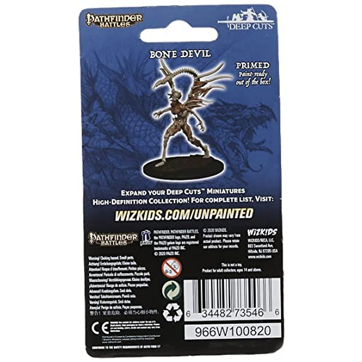 Pathfinder Battles Deep Cuts Unpainted Miniatures: Wave 7: Bone Devil