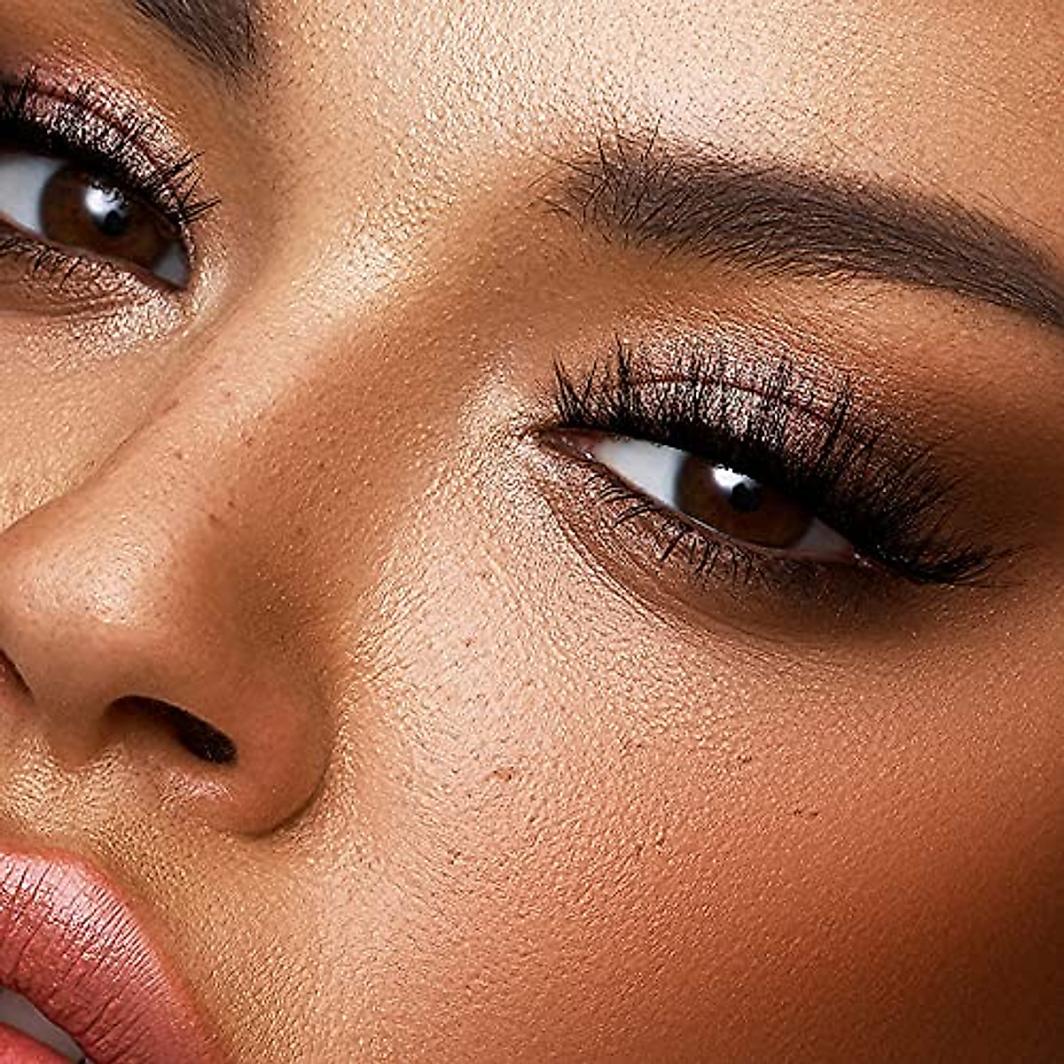 KISS Lash Couture Triple Push-Up, False Eyelashes, Teddy', 12 mm, Includes 1 Pair Of Lash, Contact Lens Friendly, Easy to Apply, Reusable Strip Lashes