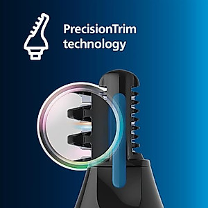 Nose Hair Trimmer, Series 3000 Nose, Ear and Eyebrow Trimmer Showerproof with Protective Guard System, Battery-Operated, No pulling Guaranteed - NT3650/16