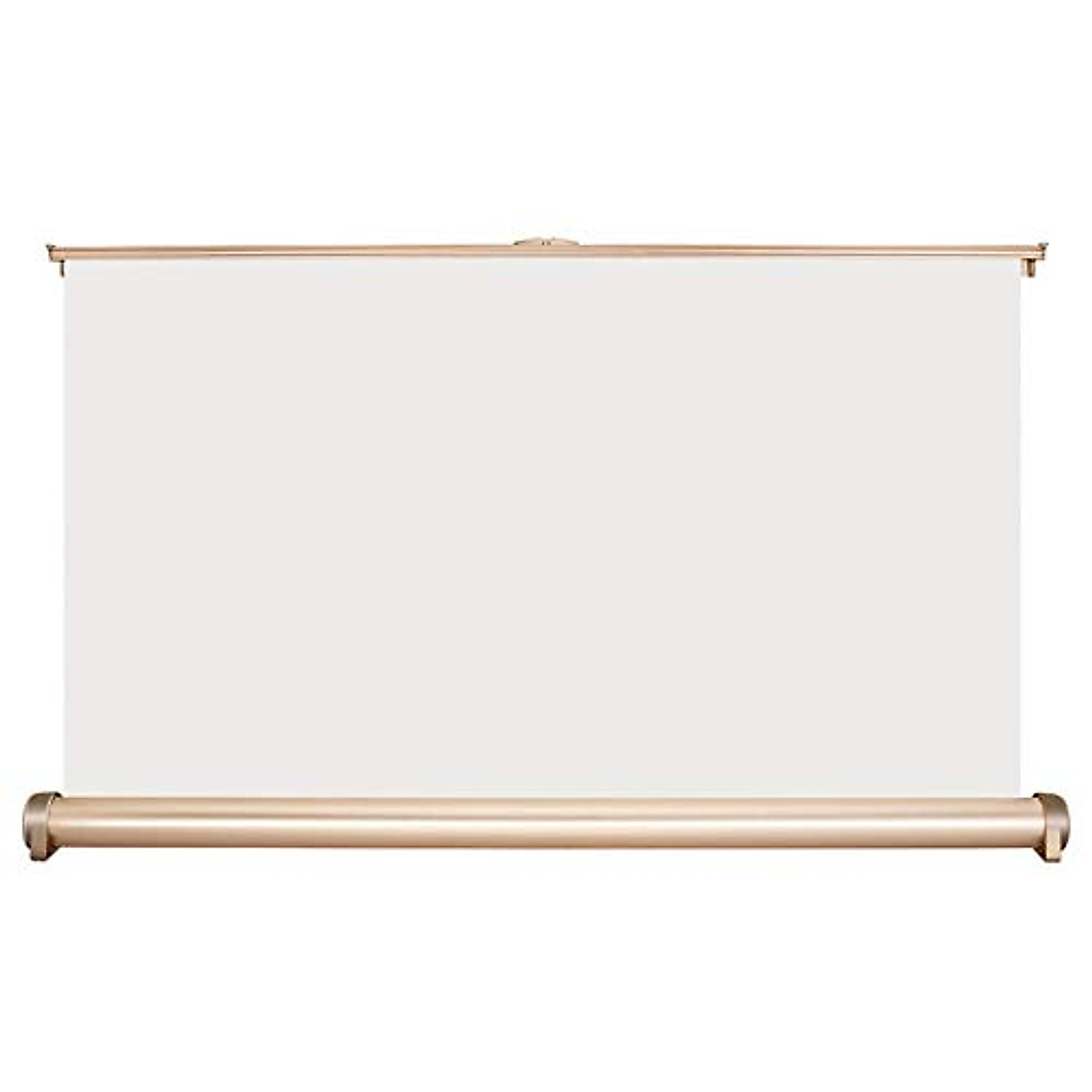 20" Inch Portable Projector Screen, 16:9 Manual Floor Pull Up, with Scissor Backed Projector Screen, Portable Home Theater Office Classroom Projection Screen