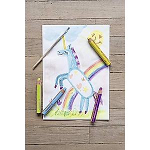 STABILO Multi-talented Pencil woody 3-in-1 - Pack of 4 - Black, White, Gold & Silver