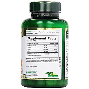 Nature's Bounty, C-500 mg Delicious Chewable w/ Rose Hips Tablets, 90 ct