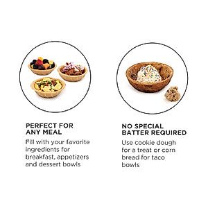 Salton WM1907 Bowl Waffle Maker, Red