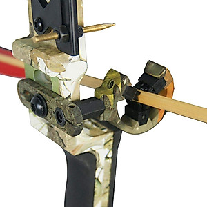 Alomejor Archery Compound Bow Archery Arrow Rest Round Replacement Brush Hunting Accessories(Camo)