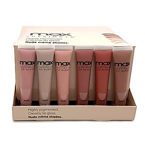 Cherimoya MAX Makeup Lip Polish Nude Gloss (6-pc)