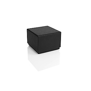 Silly Kings 8mm Black Tungsten Carbide Wedding Band Men & Women Comfort Fit Ring 12