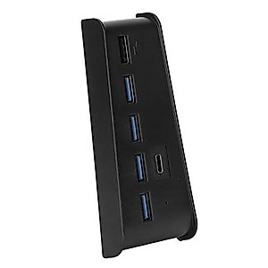 5 in 1 Game Console USB Splitter Controller Multi‑Port Hub Fit for PS5