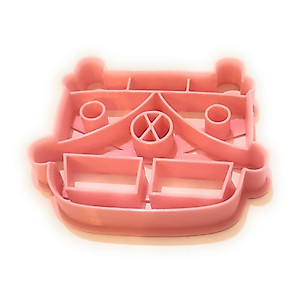 T3D Cookie Cutters Car Vw Van Cookie Cutter, Suitable for Cakes Biscuit and Fondant Cookie Mold for Homemade Treats
