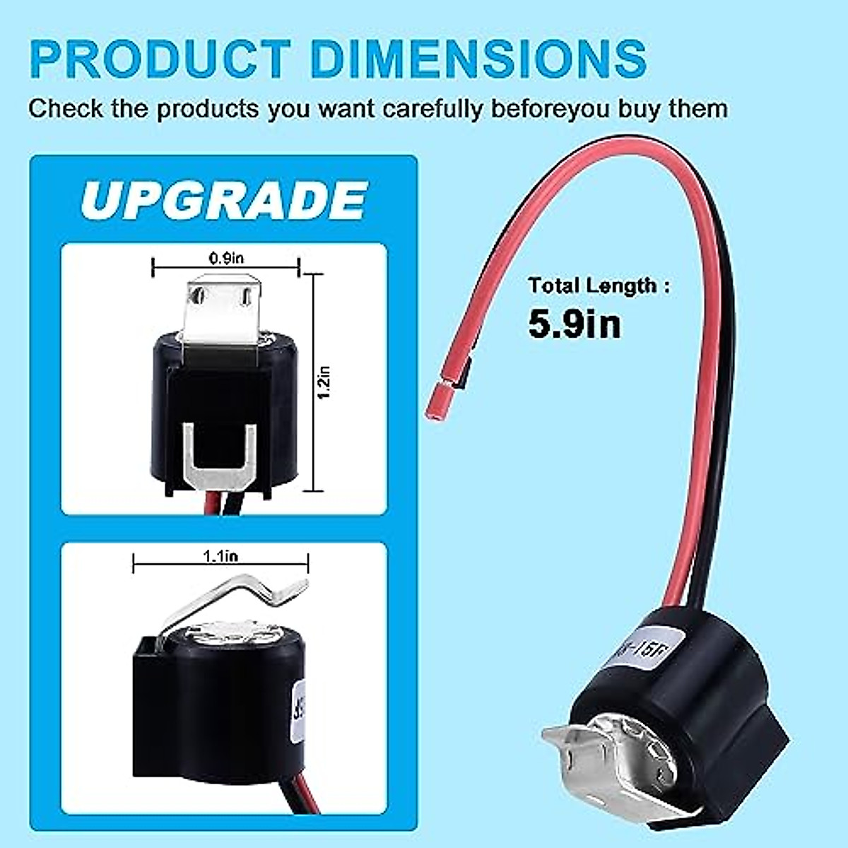 Sikawai WPW10225581 Defrost Thermostat Replacement Part-Perfectly Fit for Whirl-pool Refrigerator Defrost Thermostat-Replaces WPW10225581 AP6017375 2149849 2321799 PS11750673