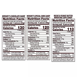 Hershey Zero Sugar Chocolate Candy