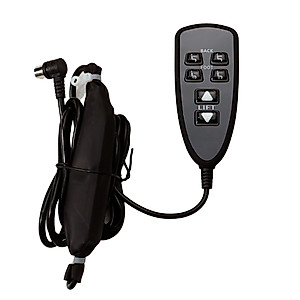 Uetmulik Power Recliner Lift Chair Raffel Systems 6 Button 5 Pin Hand Control Remote Model HC R2B 04 Replacement