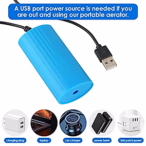 Fishing Bait Bucket with Portable Aerator 4 Gallons Collapsible Live Fish Minnow Bucket with Lid Live Bait Container Utility Fishing Pail Outdoor Camping Organizer (Blue-Bucket)