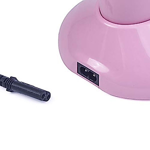 Portable Wax Warmer for Hair Removal, IeBilif Electric Depilatory Roll On Brazilian Wax Heater with LCD Temperature Display, Home Waxing Hair Removal Machine for Travel & At-home Waxing & SPA(Pink)