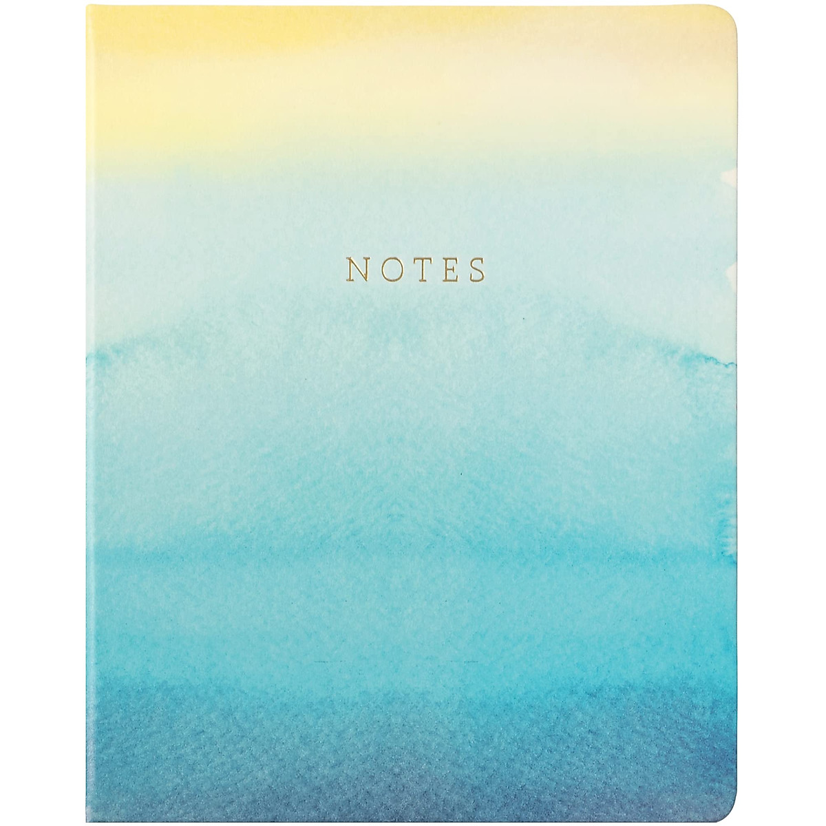 Eccolo Large Lined Journal Notebook, Hardbound Cover, Writing Journal, 256 Ruled White Pages, Ribbon Bookmark, Lay Flat, Desk Size for Work or School (Abstract, 8x10 inches)