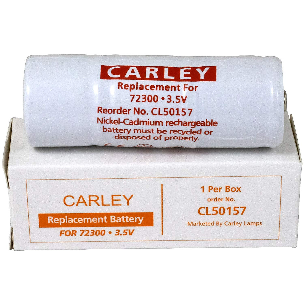Carley Lamps 3 72300 Replacement for Welch Allyn 72300 Batteries 3.5V