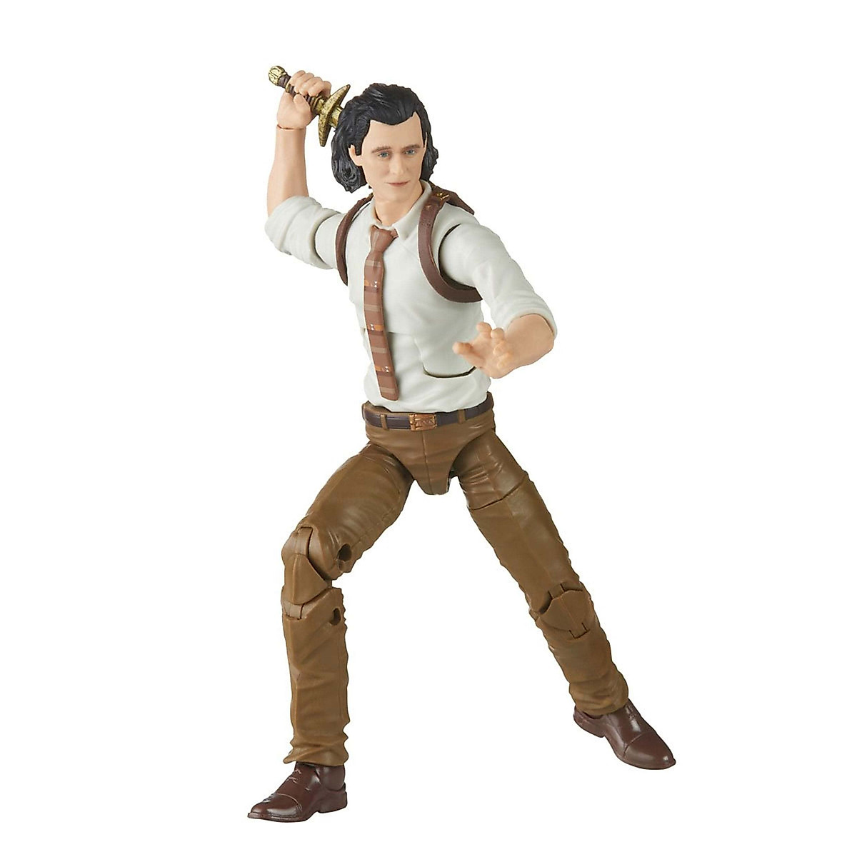 Avengers Marvel Legends Series Tesseract Electronic Role Play Accessory with Light FX, Marvel Studios’ Roleplay Item and 6” Collectible Loki-Figure