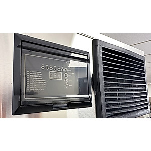 Commercial Ice Maker Hotel Ice Maker with Large Dispenser- 350 lb/per Day NSF Certified HD-130B