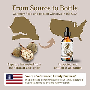 Bella Terra Oils - Baobab Oil 16oz - The Ultimate Choice for Skin Hydration, A Symphony of Amino Acids & Essential Minerals for Your Skin