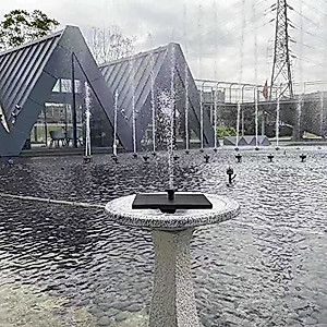 TOUMENY Garden Decoration Solar 𝐅𝐨𝐮𝐧𝐭𝐚𝐢𝐧, Floating Outdoor Pool Water Feature 𝐅𝐨𝐮𝐧𝐭𝐚𝐢𝐧, Floating 𝐅𝐨𝐮𝐧𝐭𝐚𝐢𝐧