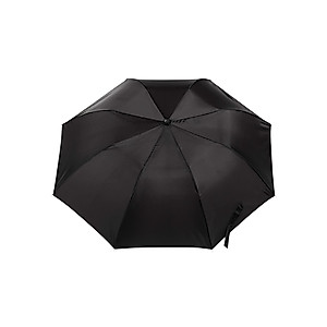 totes Auto Open Umbrella with NeverWet (Black)