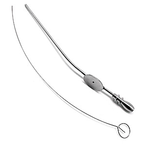 3 Pcs Baron Tube FR 3,5,7 Surgical 1mm, 1.7mm, 2.3mm ENT Instruments