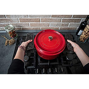 Silicone Trivet for hot Dishes Pots and Pans Our Decorative Table Mats can be Used as Pot Holders and Oven Mitts Coasters Jar Openers and are Microwave Safe. Set of 2 Potholders by Q's INN.