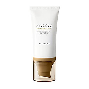 SKIN1004 Madagascar Centella Air-fit Suncream Light SPF 30 PA++++ 1.69 fl. oz(50ml) | Lightweight Formula| for Sensitive Skin | Physical Suncream