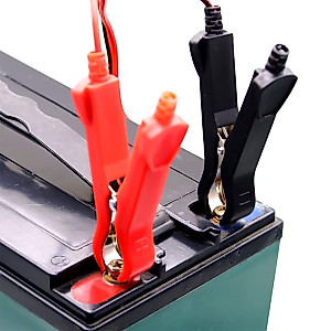 Car Battery Charger, 12V-6A Automatic Battery Charger/Maintainer Smart Fully Trickle Charger for Cars, Motorcycles, SUVs, Engineering Vehicles, AGM/Gel Lead Acid Battery