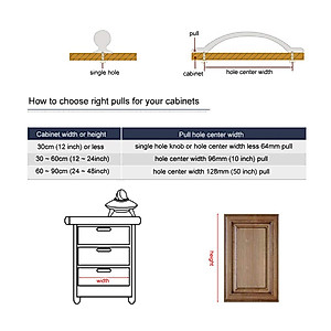 HUAMULAN 15PCS White Glossy Ceramic Knobs Button Round Mushroom Cabinet Dresser Vintage Pulls Door Handles Cupboard Wardrobe Drawer, Dia. 1.5 inch 38mm