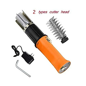 Powerful Electric Fish Scalers Fish Scale Remover Scaler Cesarean Section Automatic Waterproof Seafood Cleaning Tool (with extra Cutter head)