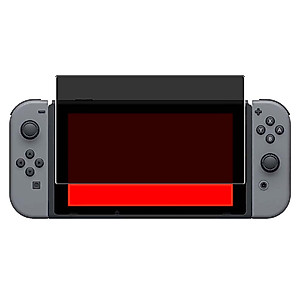 Puccy Privacy Screen Protector Film, compatible with Switch Nintendo OLED 7inch Anti Spy TPU Guard （ Not Tempered Glass Protectors Case Cover） Black