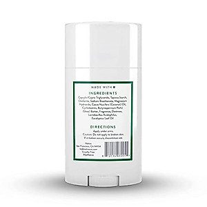 Native Deodorant | Natural Deodorant for Women and Men, Aluminum Free with Baking Soda, Probiotics, Coconut Oil and Shea Butter | Eucalyptus & Mint and Citrus & Herbal Musk - Variety Pack of 2
