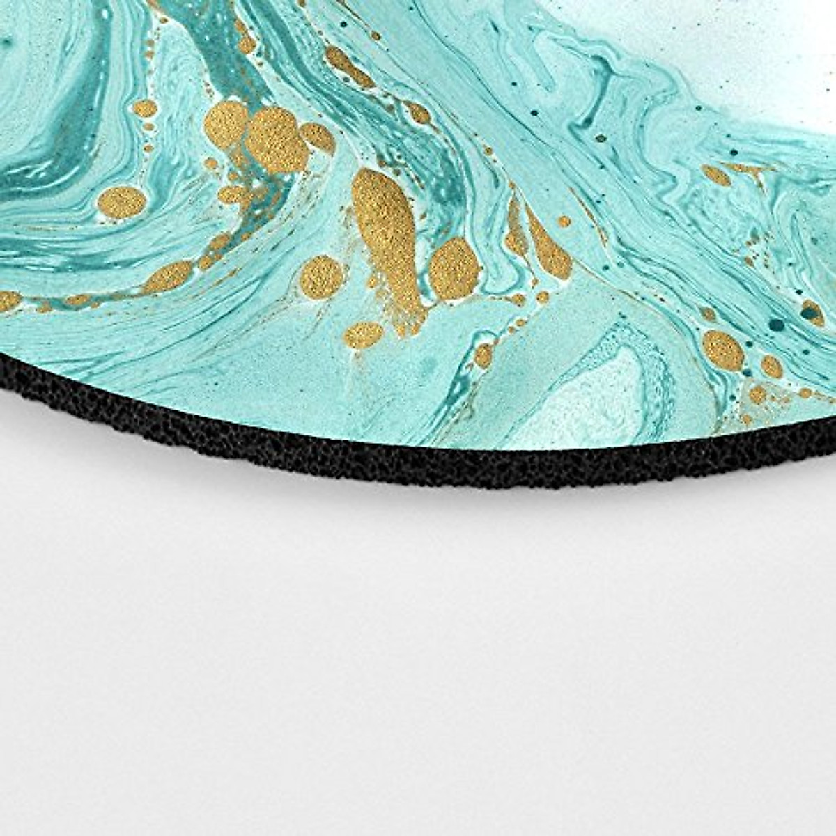 Marble Mousepad, Glitter Mousepad, Desk Decor, Office Accessories, Modern Mouse Pad, Personalized Mouse Pad, Round Mousepad, Cubicle Decor